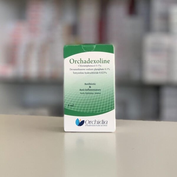 Orchadexoline Sterile eye solution 5 ml - KAIEG THE EGYPTIAN MARKET